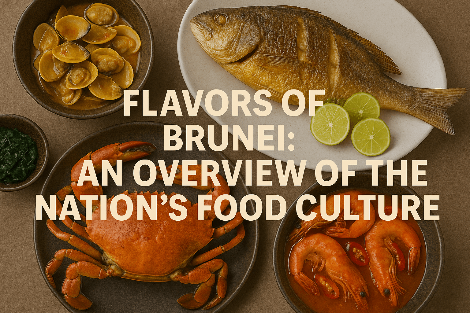 Flavors of Brunei: An Overview of the Nation’s Food Culture ...
