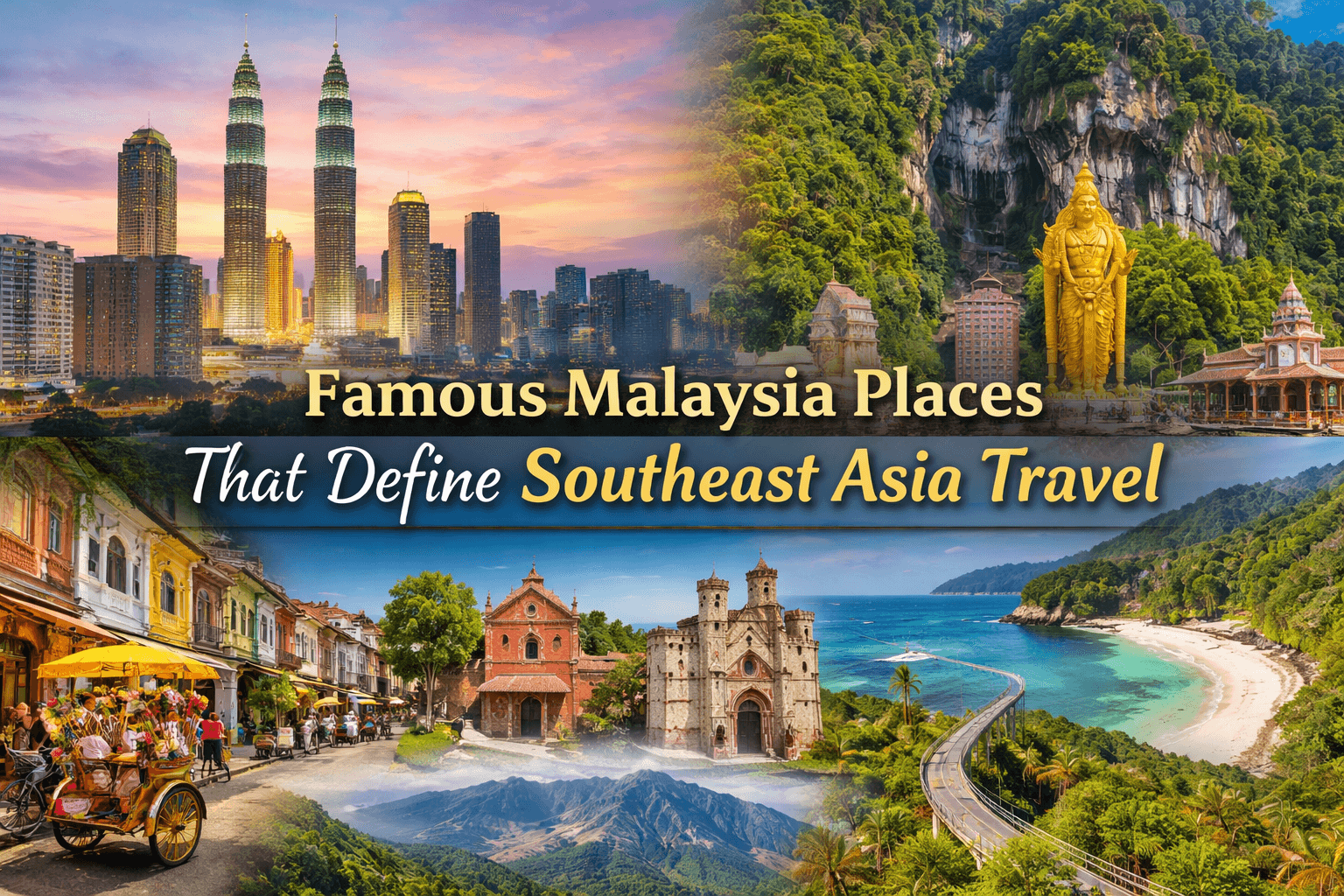 Famous Malaysia Places That Define Southeast Asia Travel